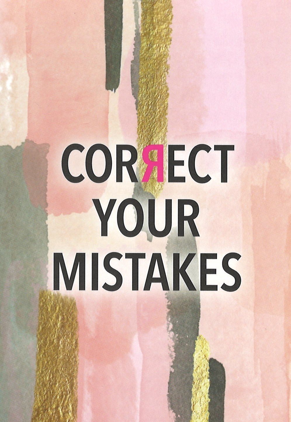 Correct Your Mistakes - Divine Sanctuary